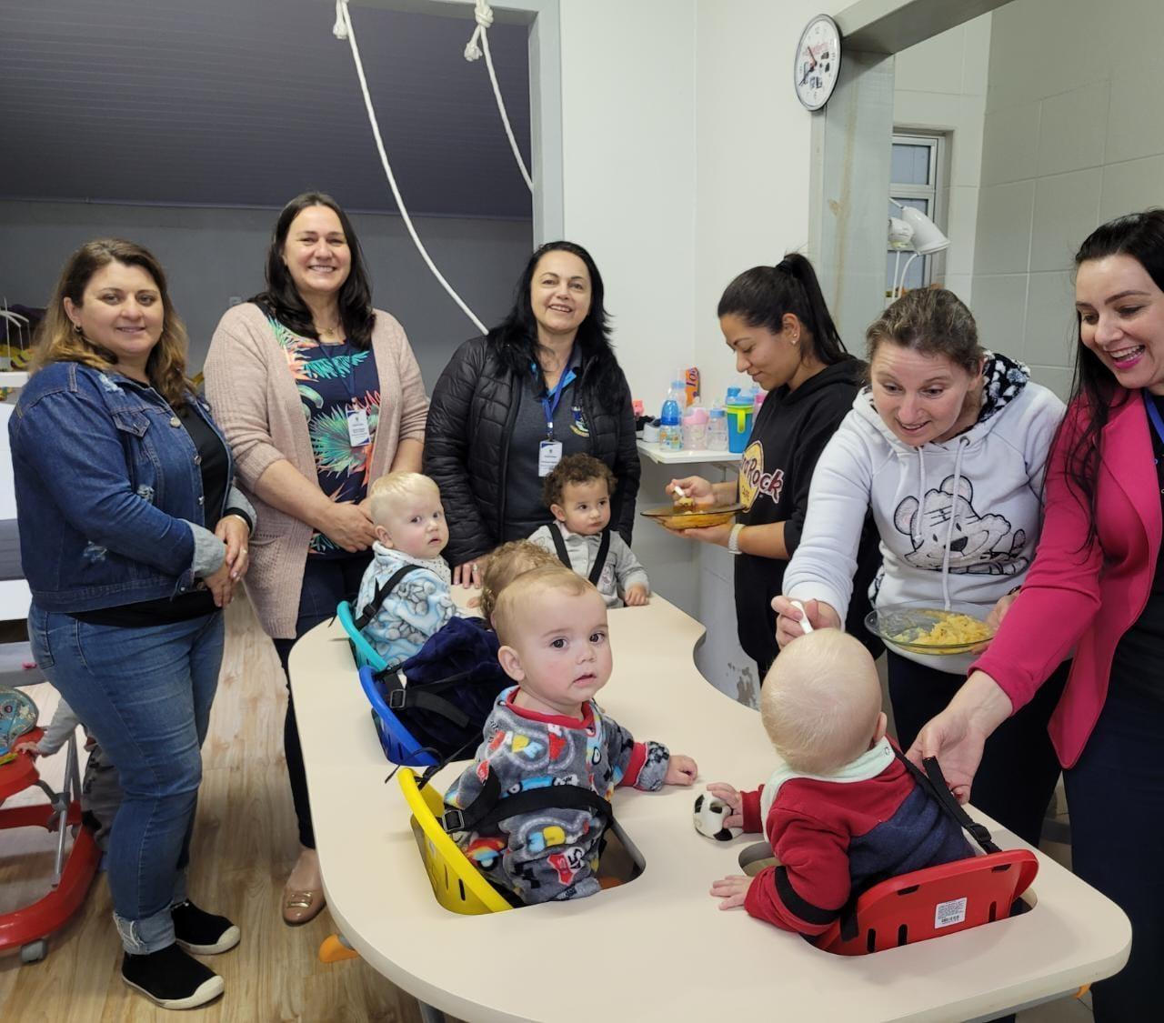 Creches de Ituporanga vão receber mesas adaptadas para bebês - Rádio ...