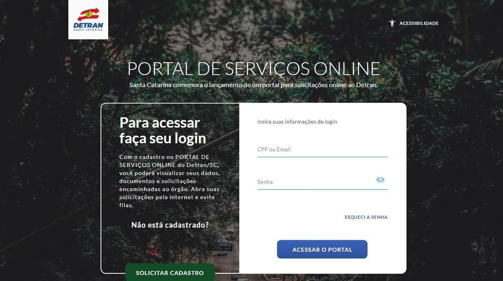 Detran-SC lança portal de serviços e consultas pela internet - Rádio ...