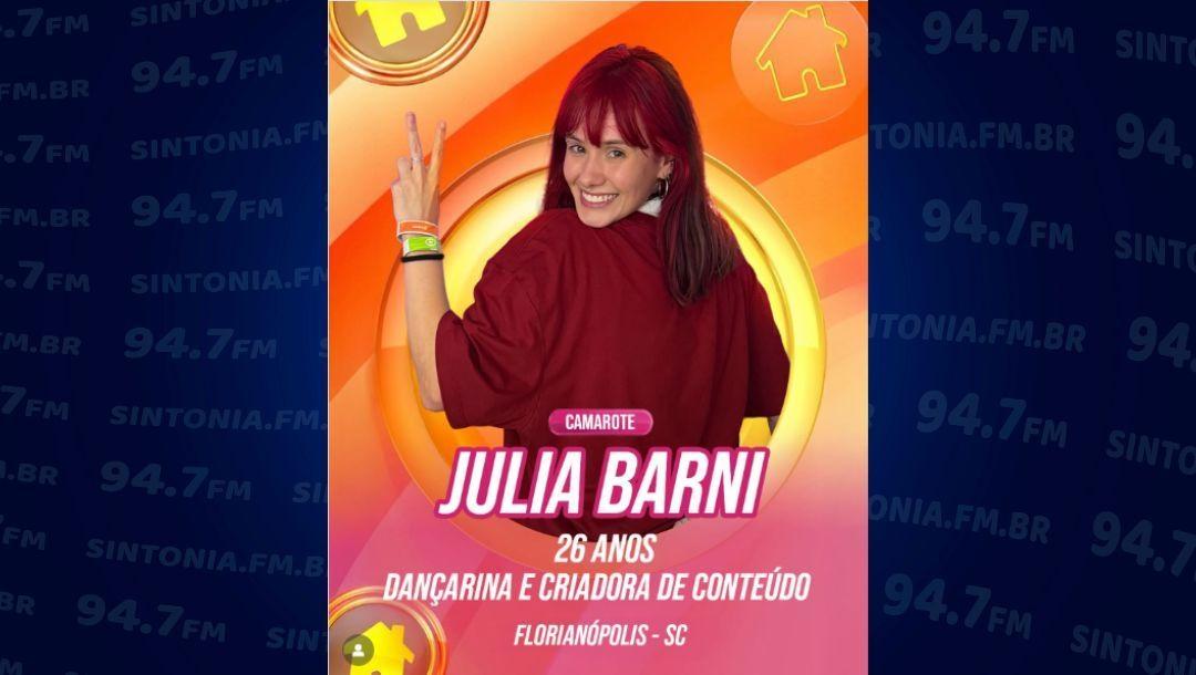 Influenciadora que morou em Vidal Ramos estará no BBB - Rádio Sintonia FM