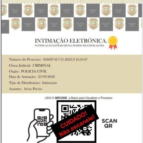 Polícia Civil alerta para golpe da falsa intimação policial; veja como ...